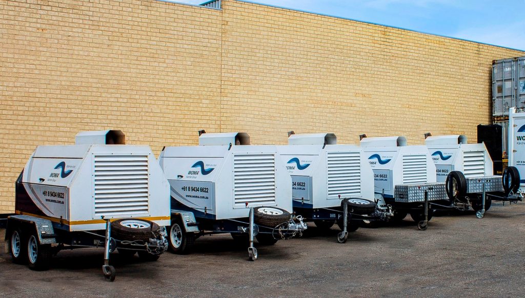 High & Ultra High Water Jetting Pumps & Equipment | WOMA Australia