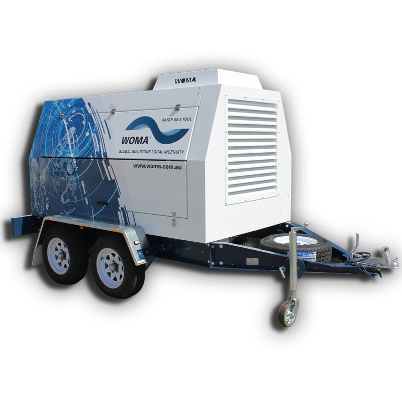 WaterJet - Trailer Mounted - WOMA Australia